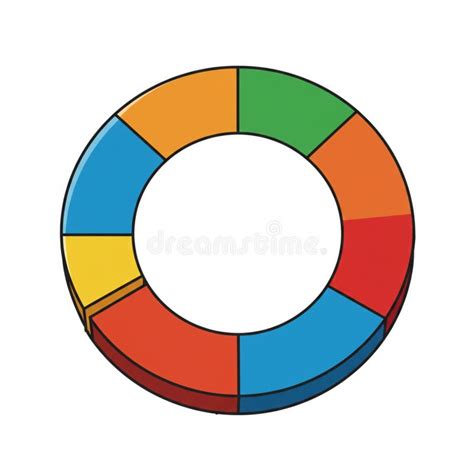 A Circular Diagram With Eight Colored Segments Orange Green Red