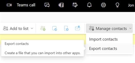 How To Correctly Export Outlook Contacts