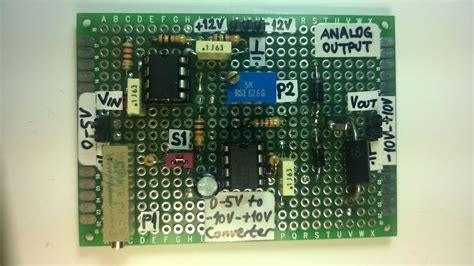 Analogue Output Modules For A 0 5V To 10V 10V Signal Converter Electronics World