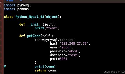 用python连接mysql的方法云服务器部署pymsql Csdn博客
