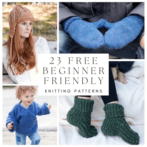Easy Knitting Patterns Free Beginners