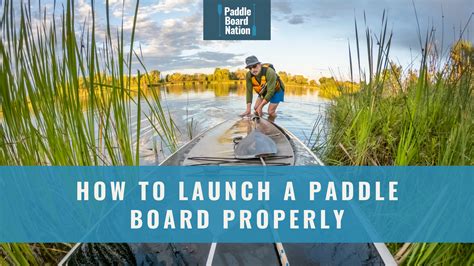 How To Launch A Paddle Board Properly Paddle Board Nation