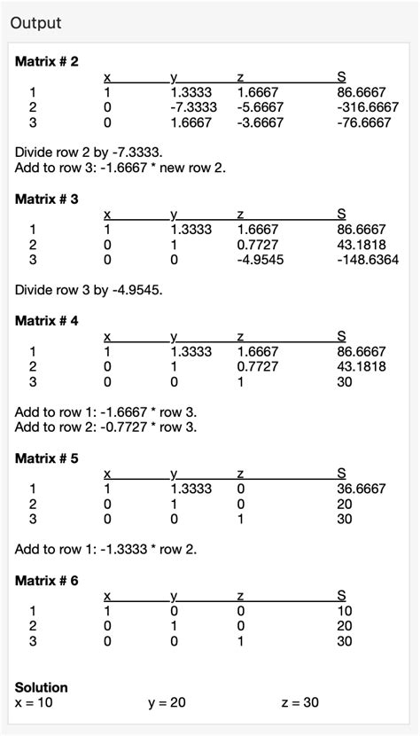 Equation Systems