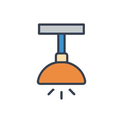 Modern Lighting Fixture Icon Design For Interior Spaces 59084667 Vector