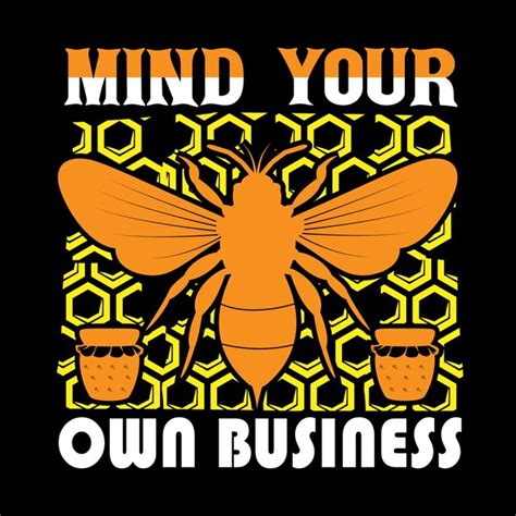 꿀벌 T 셔츠 디자인 벡터 템플릿 프리미엄 벡터