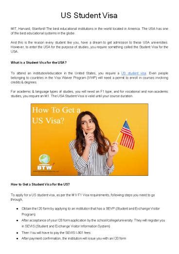 US Babe Visa Presentation Free To Download