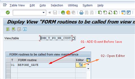 Sap Abap Central How To Validate Data On Maintenance Viewsm30 Before Save