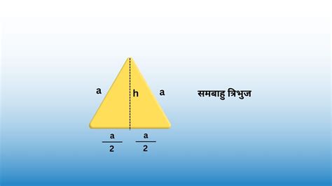 Equilateral Triangle In Hindi