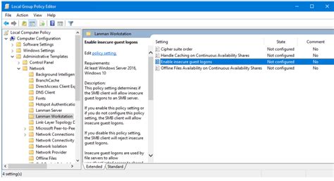 Windows Server Vs Network Share With Guest Access Itinto Blog Alessandro Tinivelli Medium