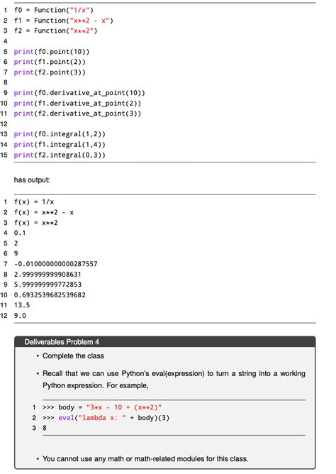 Solved Problem Univariate Function Class In This Problem Chegg