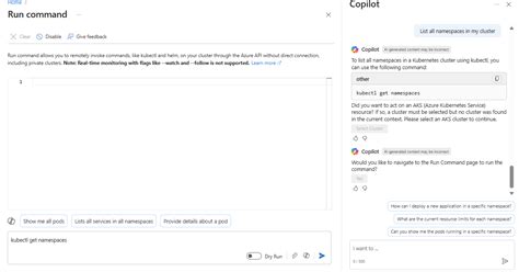 Work With Aks Clusters Efficiently Using Microsoft Copilot In Azure Microsoft Learn