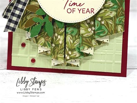 Pleated Paper Libby Fens Stampin Up Demonstrator
