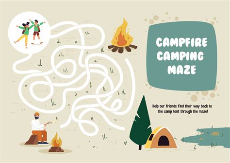 Camping Find It 12 Free Pdf Printables Printablee