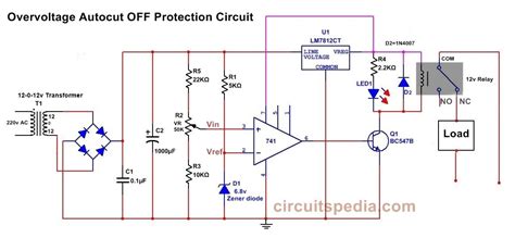 High Voltage Protection Circuit Using Opamp Overvoltage Cutoff Voltage Sensor Artofit