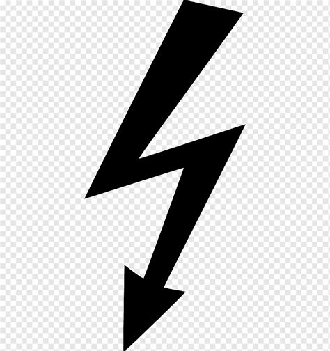 Пнг Молния силуэт 28 фото