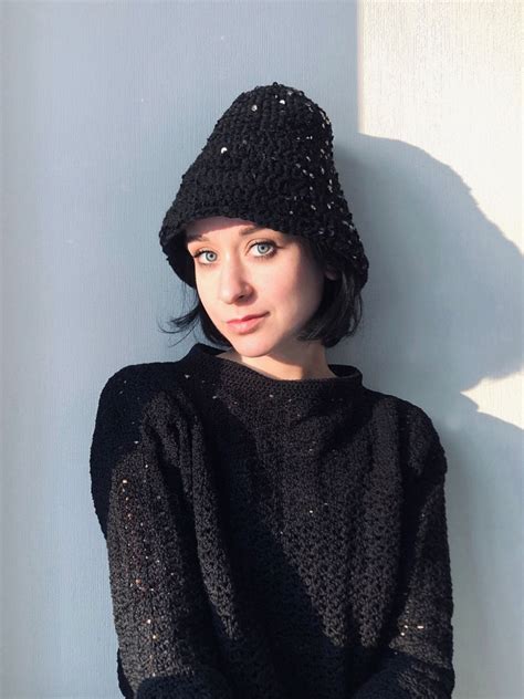 Панама крючком с пайетками Partetika Wet Felting Knitting Crochet