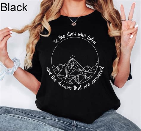 Acotar Velaris Tshirt Night Court Symbol Sarah J Maas A Court Of
