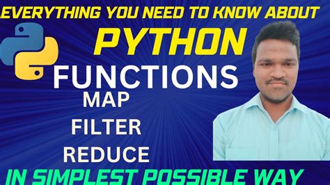 Python Map Filter And Reduce Everything You Need To Know About Python Python Complete