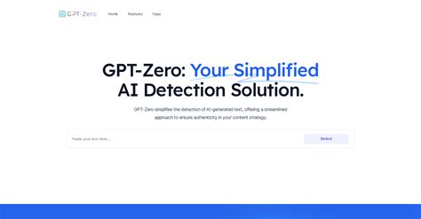 Gptzero Cc Ai Tool For Ai Content Detection