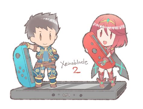 Pyra And Rex Xenoblade Chronicles And More Drawn By Abekawamochi Danbooru