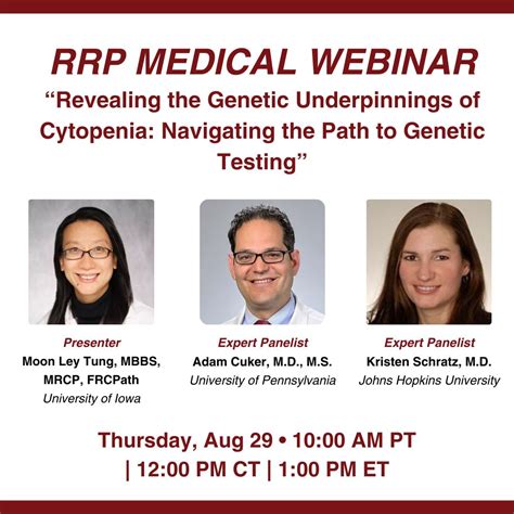 Runx1 Research Program On Linkedin Dont Miss Our Webinar On Thursday