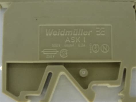 Weidmuller Ask 1 Fuse Holder