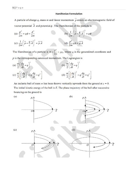 Hamiltonian Pdf