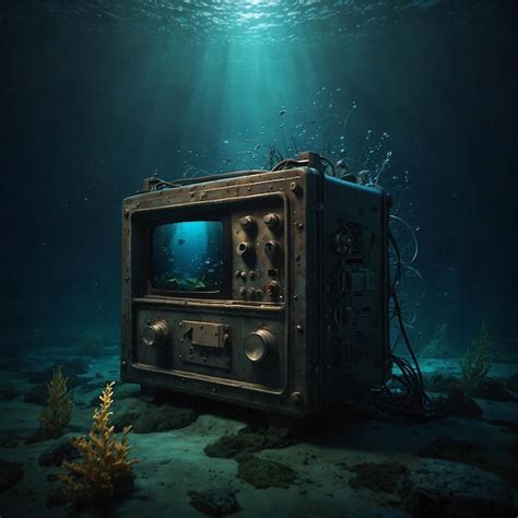 Premium Photo Digital Reef Computer Submerged Underwater In A Diving Adventure