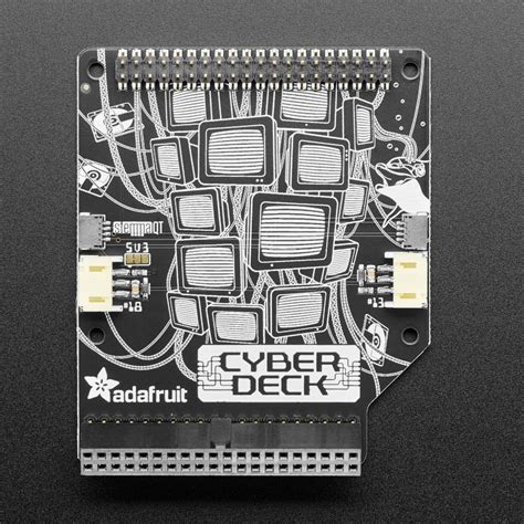 Adafruit Cyberdeck Hat For Raspberry Pi 400
