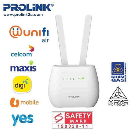 Prolink Prt L G Sim Card Lte Wifi Mbps Hotspot Mifi Portable