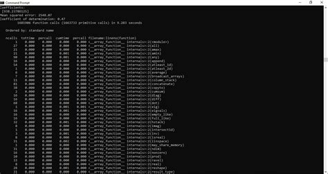 how to add python profiling tools into machine learning code