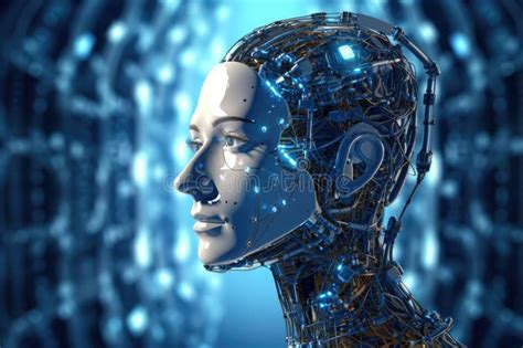 Artificial Intelligence And Machine Learning Generative Ai Stock Illustration Illustration Of