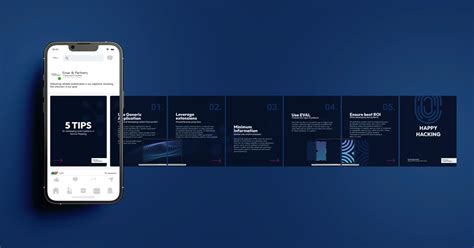 Linkedin Carousel Design For It Service Company Bosnit