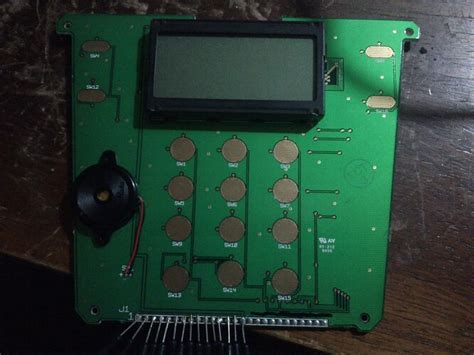 Trying To Identify Pinout Of 16x4 Lcd With Pad And Speaker Displays