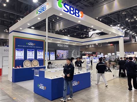 2023 로보월드 에스비비테크 초정밀 감속기 Robo Drive 시리즈 공개 산업뉴스 여기에