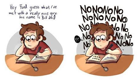 Gravityfalls Bipper Billcipher Dipperpines Fanart Gravity Falls