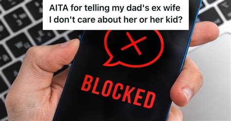 His Dads Ex Wife Demands That He Establish A Relationship With Her Baby But This Teenager Isn