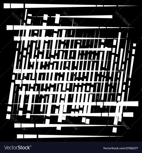 Grid Mesh Abstract Geometric Pattern Segmented Vector Image