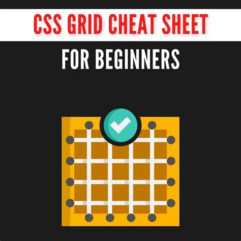 Css Grid Cheatsheet ☞ Html And Css Developers