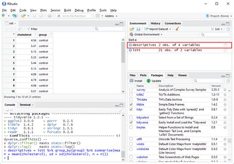 Independent Samples T Test Using R Excel And Rstudio Page 3 Step