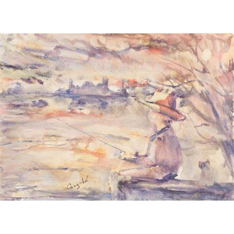 Купить картину Рыбачок и кот в Москве от художника Сапунков Игорь