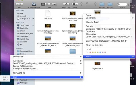 Objective C Contextual Menu Plugins For Leopard Os Stack Overflow