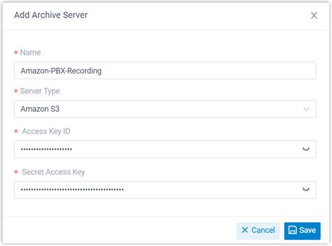 Archive Files To Amazon S3