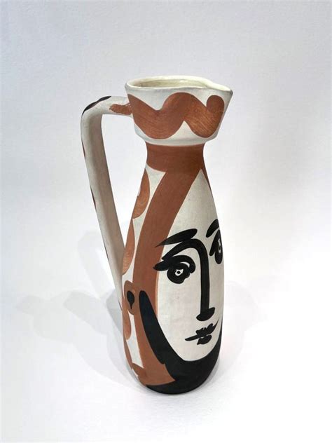 Ceramic Face By Picasso Pablo