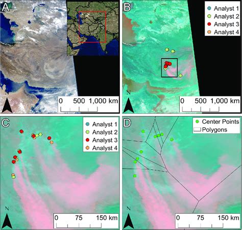 Modis Imagery Of A Dust Storm That Occurred On July 9 2013 At 0925 Utc Download Scientific