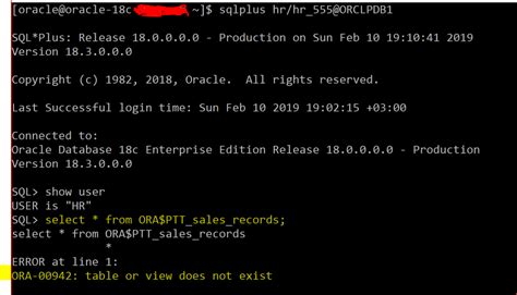 Oracle 18c Private Temporary Tables Geodata Master