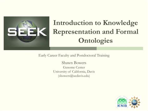 Ppt Introduction To Knowledge Representation And Formal Ontologies Powerpoint Presentation