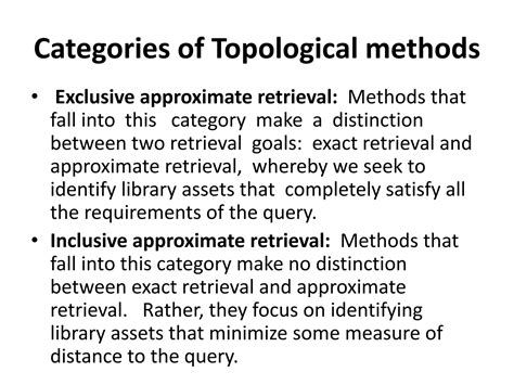 Topological Methods Ppt