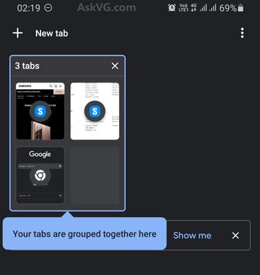 Tip Disable Tab Grouping And New Tab Switcher In Chrome On Android