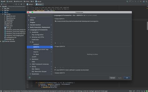 Go From Goroot Gopath Not Set In Intellij Idea Stack Overflow